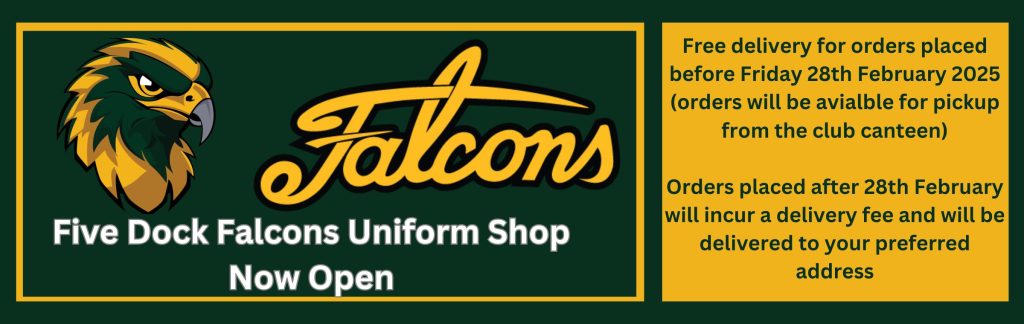 Five Dock Falcons Baseball Club – Seniors and Juniors